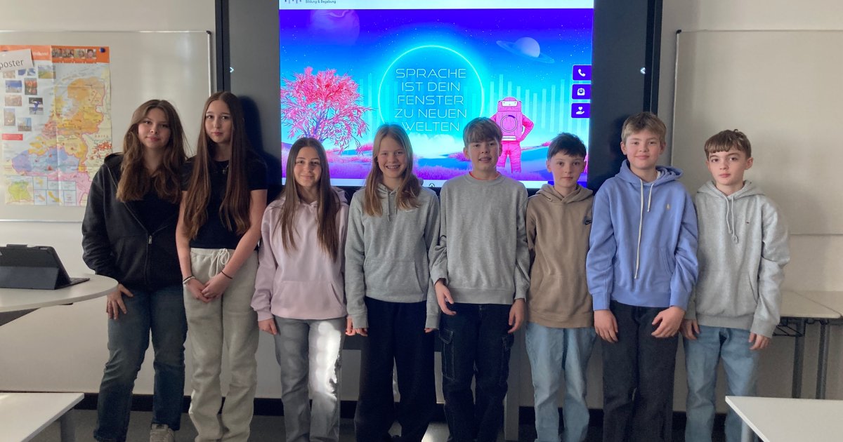 7a nimmt am Bundeswettbewerb Fremdsprachen teil | Euregio-Gesamtschule